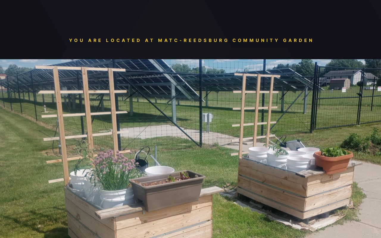 Reedsburg MATC Community Garden